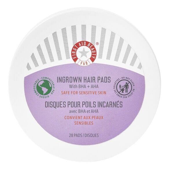 Ingrown Hair Pads - Dischetti compostabili per peli incarniti (60 pz ...