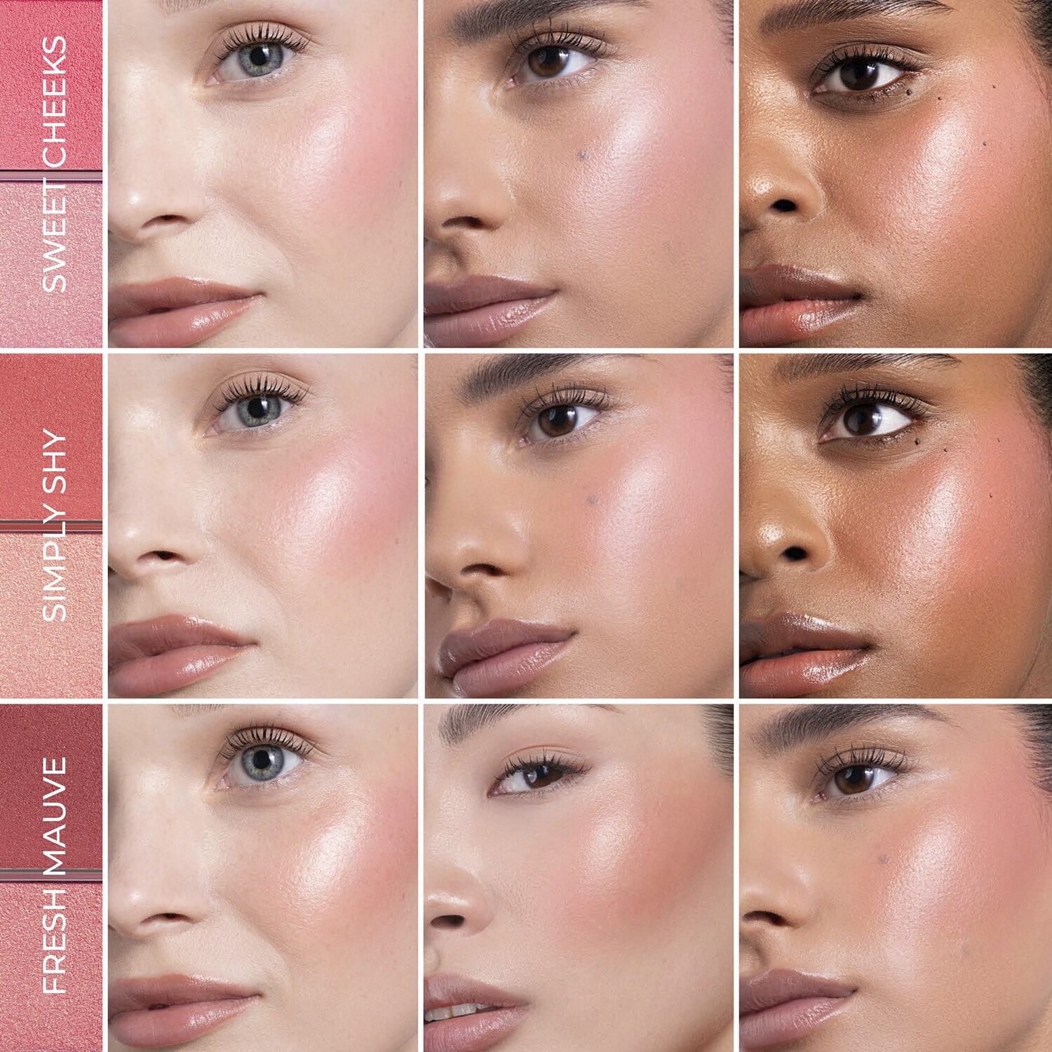NATASHA DENONA HY-BLUSH - Set di due blush in crema effetto impalpabile ...