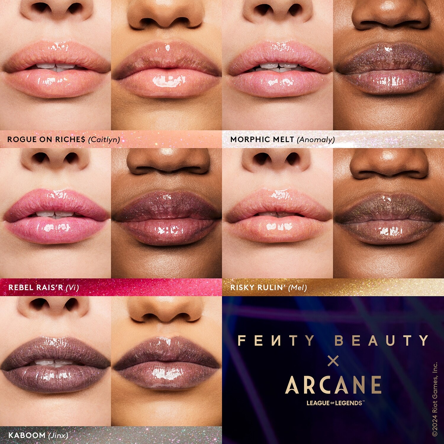 Arcane x Gloss Bomb Universal Lip Luminizer - Gloss per labbra di FENTY ...