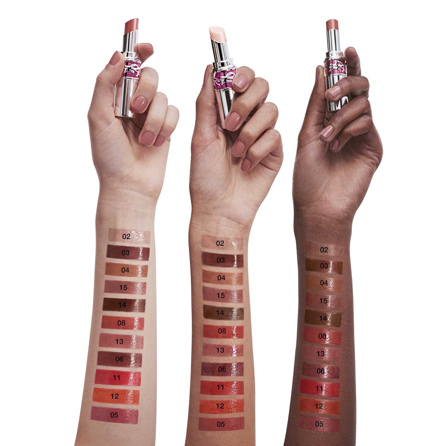 YSL Loveshine Candy Glaze N°17 Strawberry Cloud (3.2 g) - Lip Gloss in Stick di YVES SAINT ...