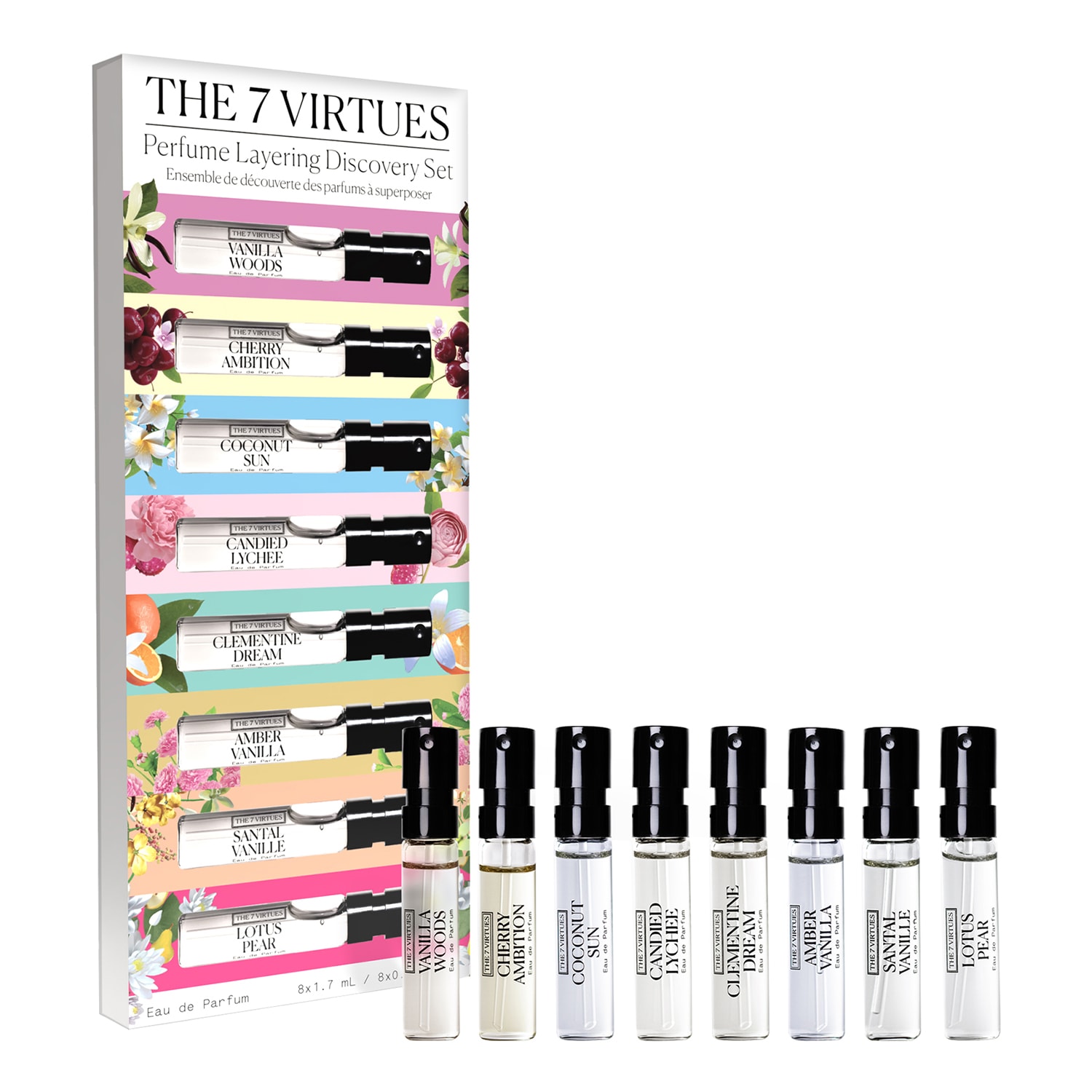 Perfume Layering Discovery – Set di profumi da sovrapporre di THE 7 VIRTUES ≡ SEPHORA