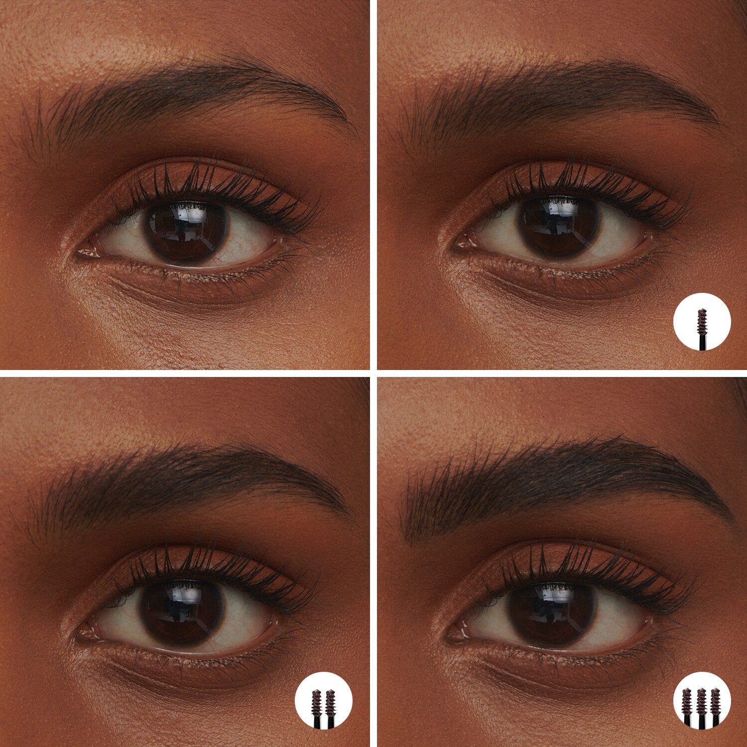 Tint & volume brow gel - Gel sopracciglia volumizzante colorato di ...