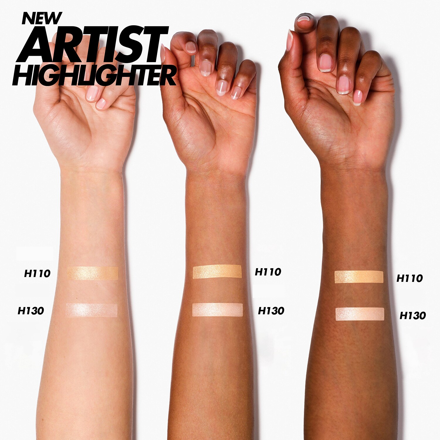 Artist Face Powders H100 - cheerful beige (5 g) - Illuminante di MAKE ...