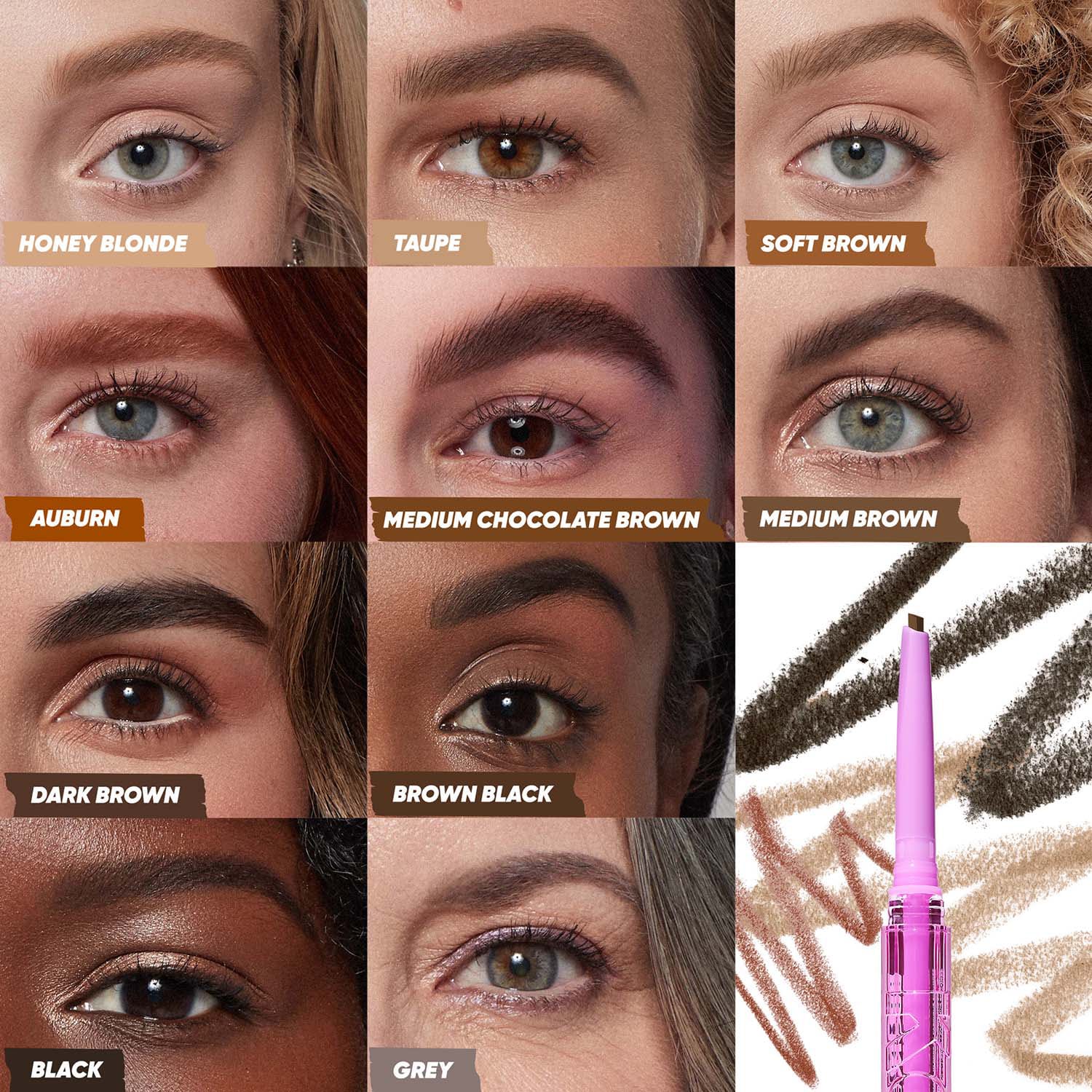 KOSAS Brow Pop - Matita per sopracciglia ad alta precisione ≡ SEPHORA