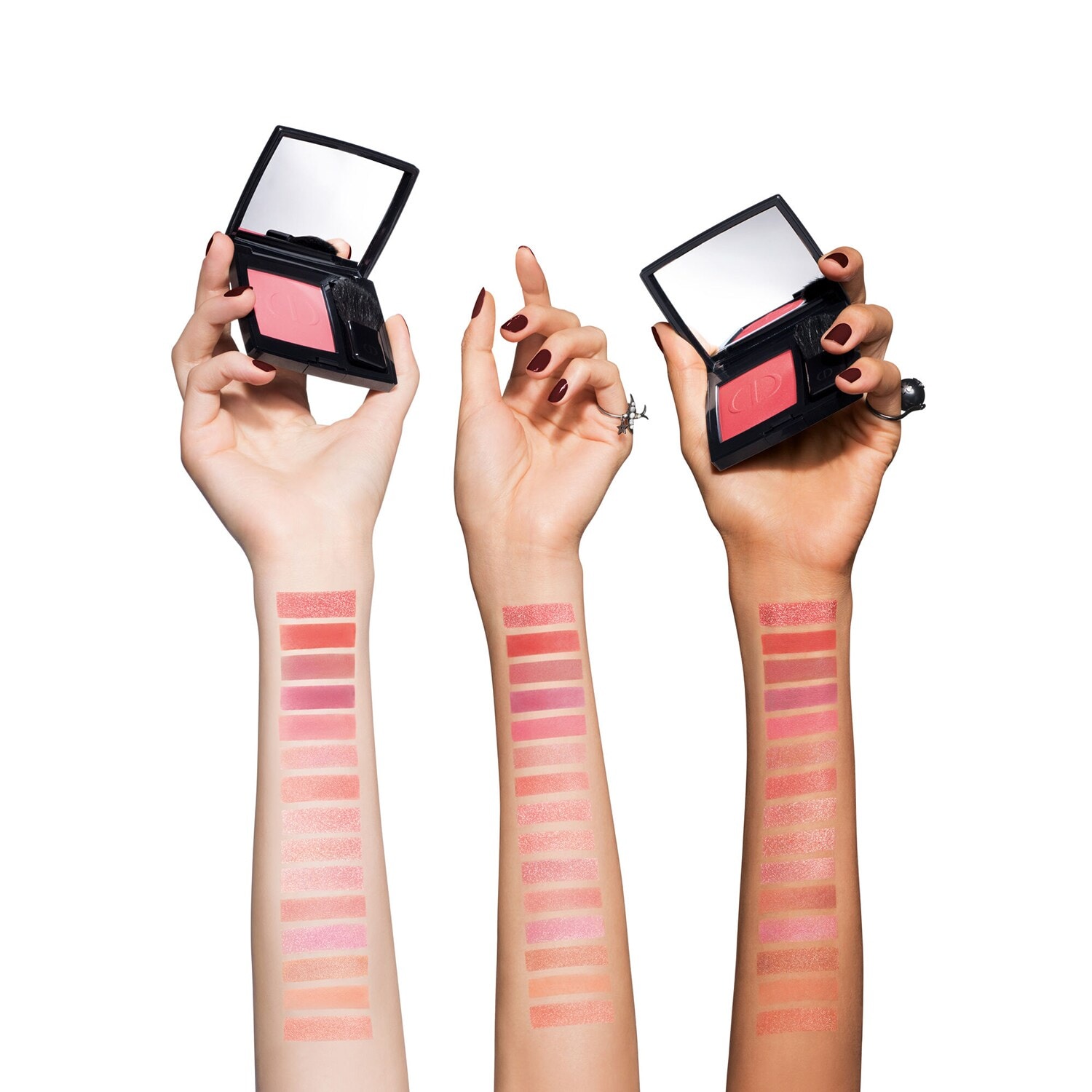 Rouge Blush - Fard per guance e zigomi - Alta pigmentazione - Lunga ...