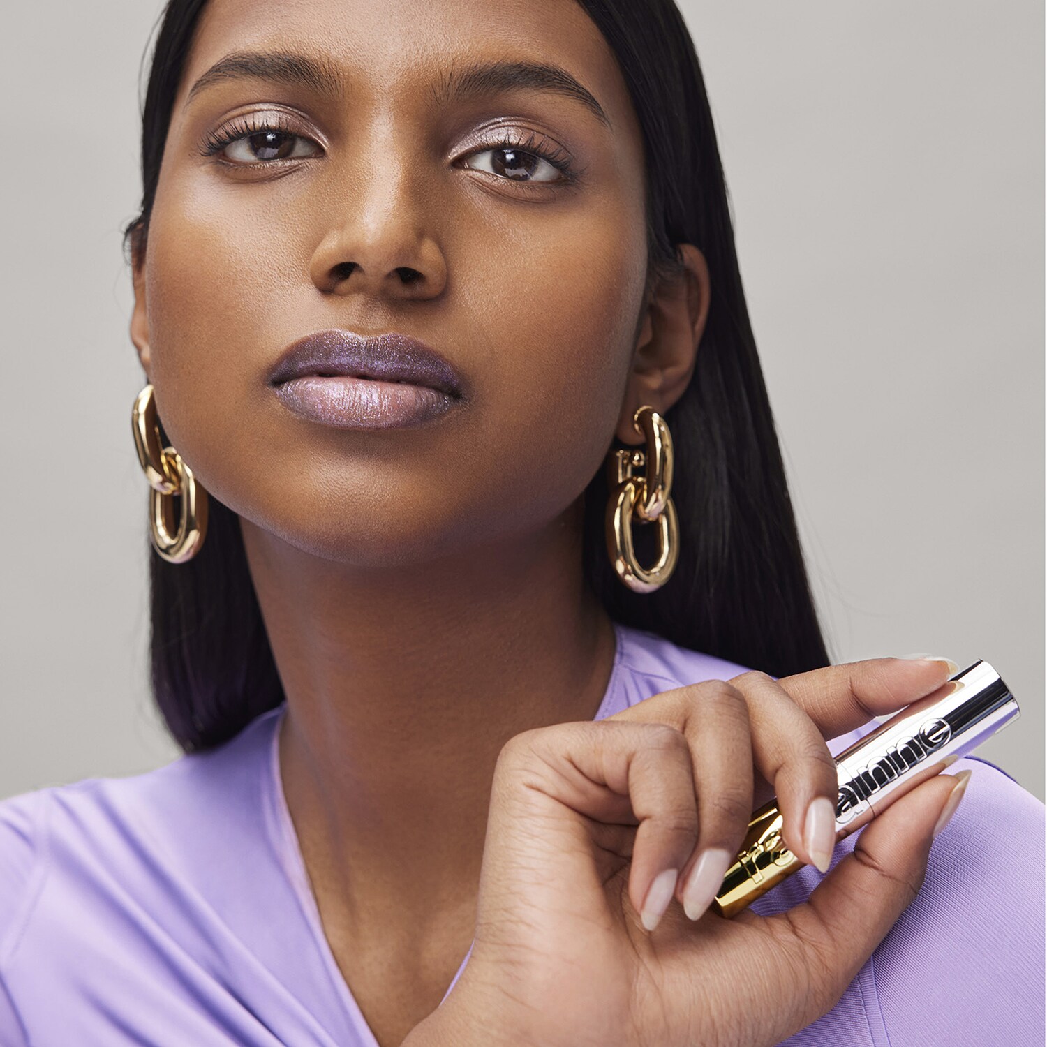 Rouge Rabanne Dramalips Glassy - Lipstick altamente perlato di RABANNE ...