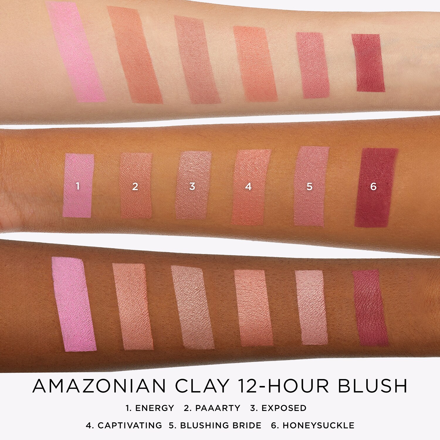Amazonian clay 12-hour blush Skintuitive™ Energy (3,6 g) - Blush di ...