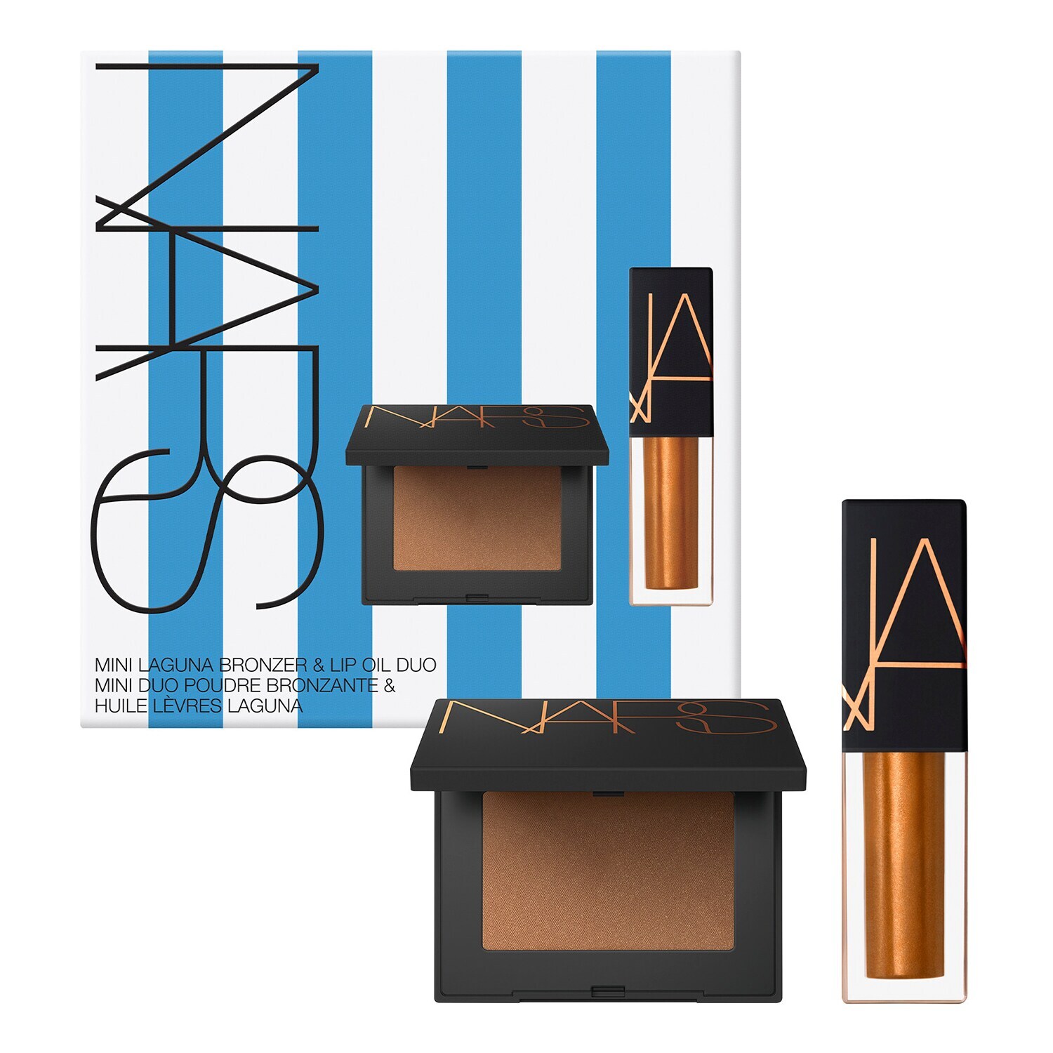 NARS Mini Laguna Bronzer & Lip Oil Duo - Bronzer e Olio Labbra ≡ SEPHORA