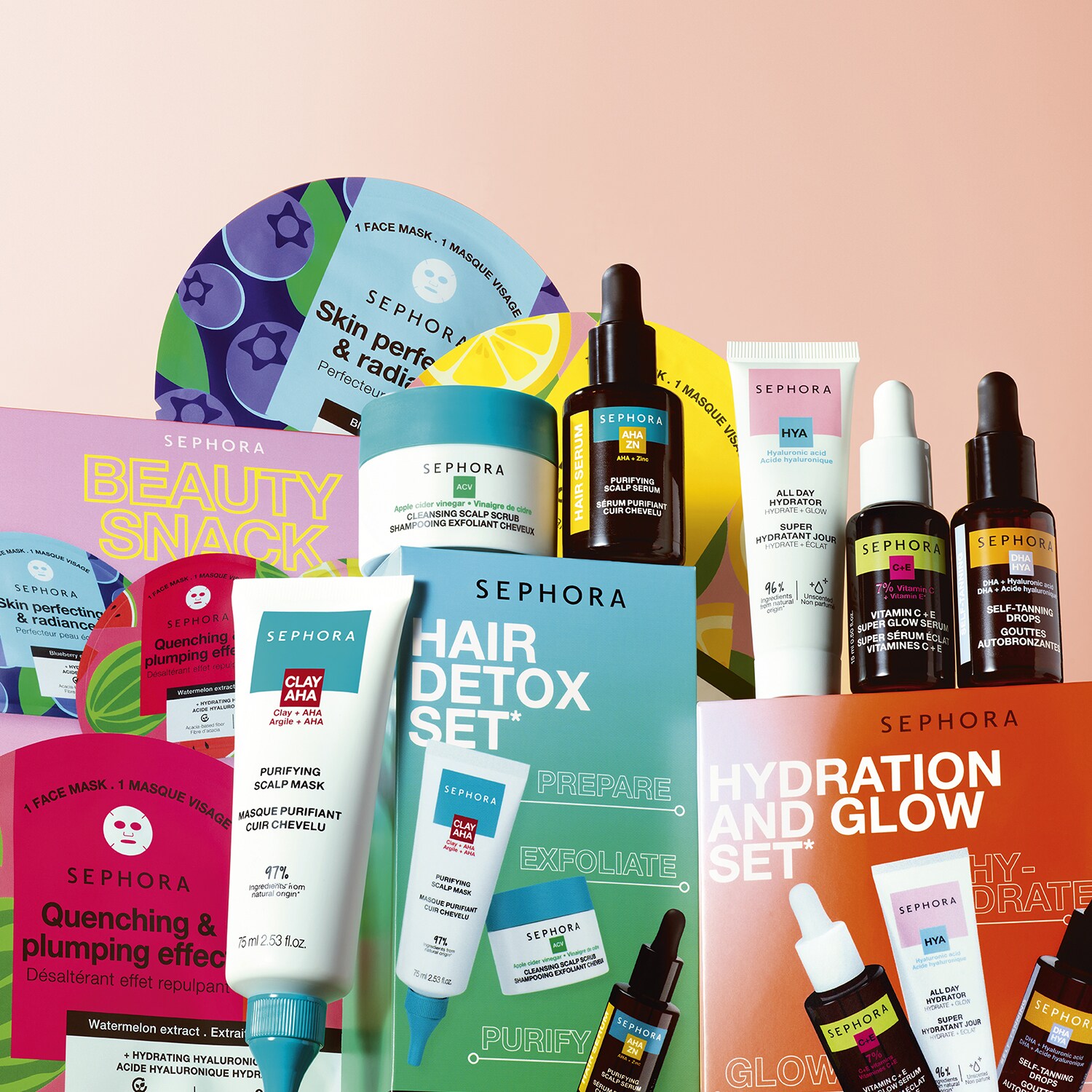 Cofanetto purificante e detox - trattamenti per capelli di SEPHORA ...