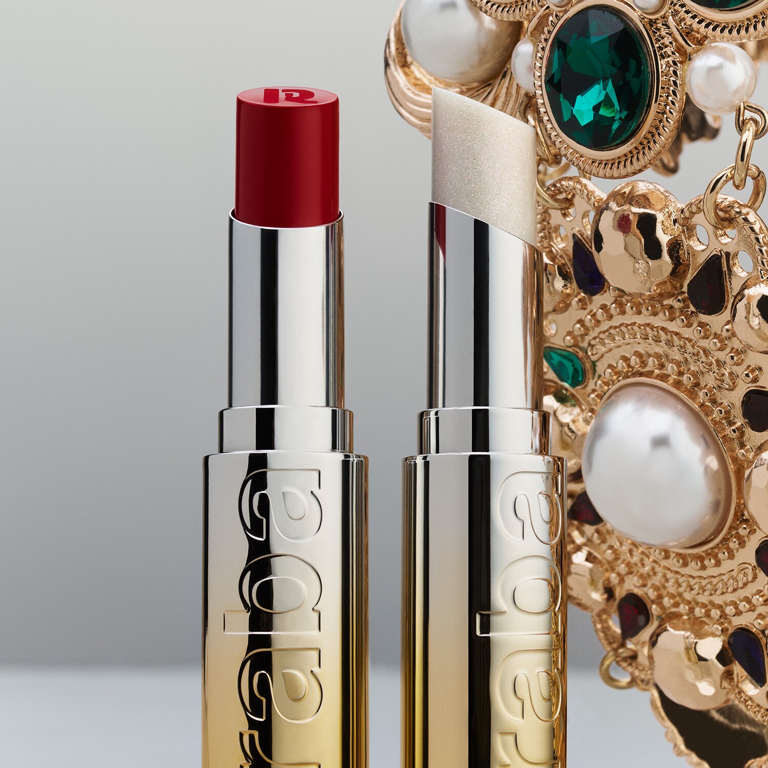 Rouge Rabanne Dramalips Glassy - Lipstick altamente pigmentato di ...